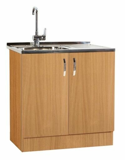 Кухонный модуль 80х60 см Бук, Ольха 2-х дверный /стол под мойку 80х60 см /тумба на кухню без мойки