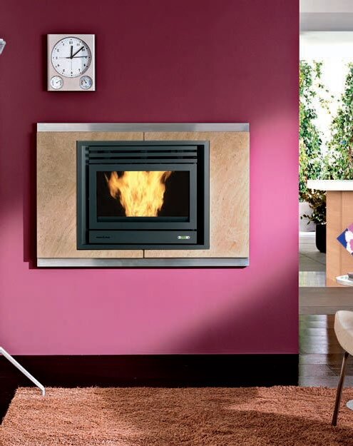 Облицовка ARABESQUE tigrato, под Pellbox SCF, Luce Plus 62 (EdilKamin)