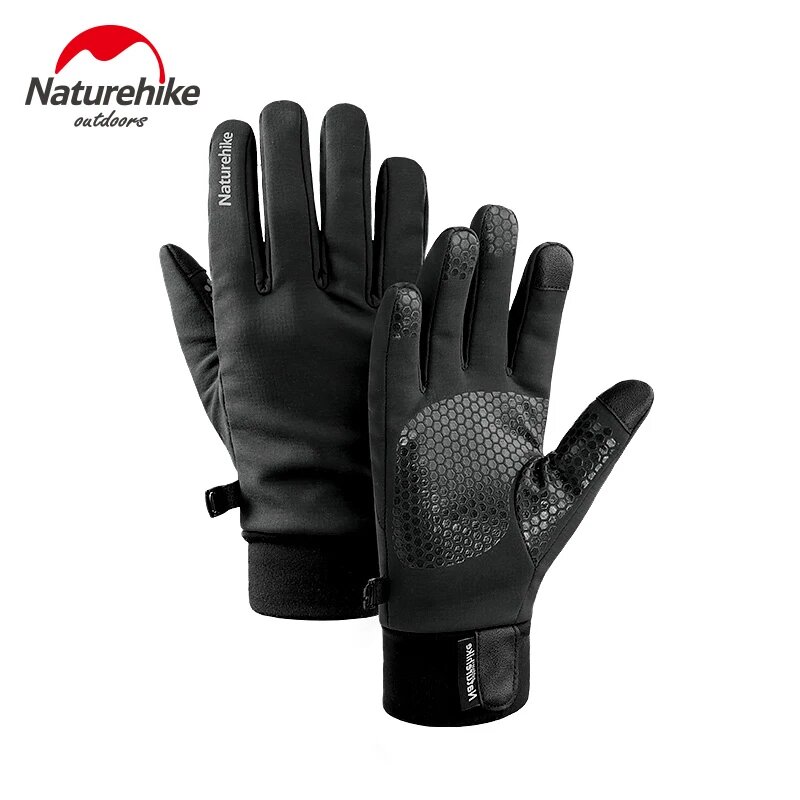Naturehike Sports Gloves зимние перчатки Черный, Black, М