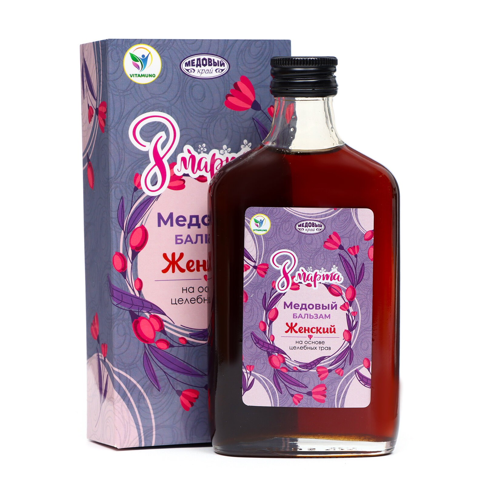 Медовый бальзам алтайский Женский, 8 марта, 250 мл, 10284329