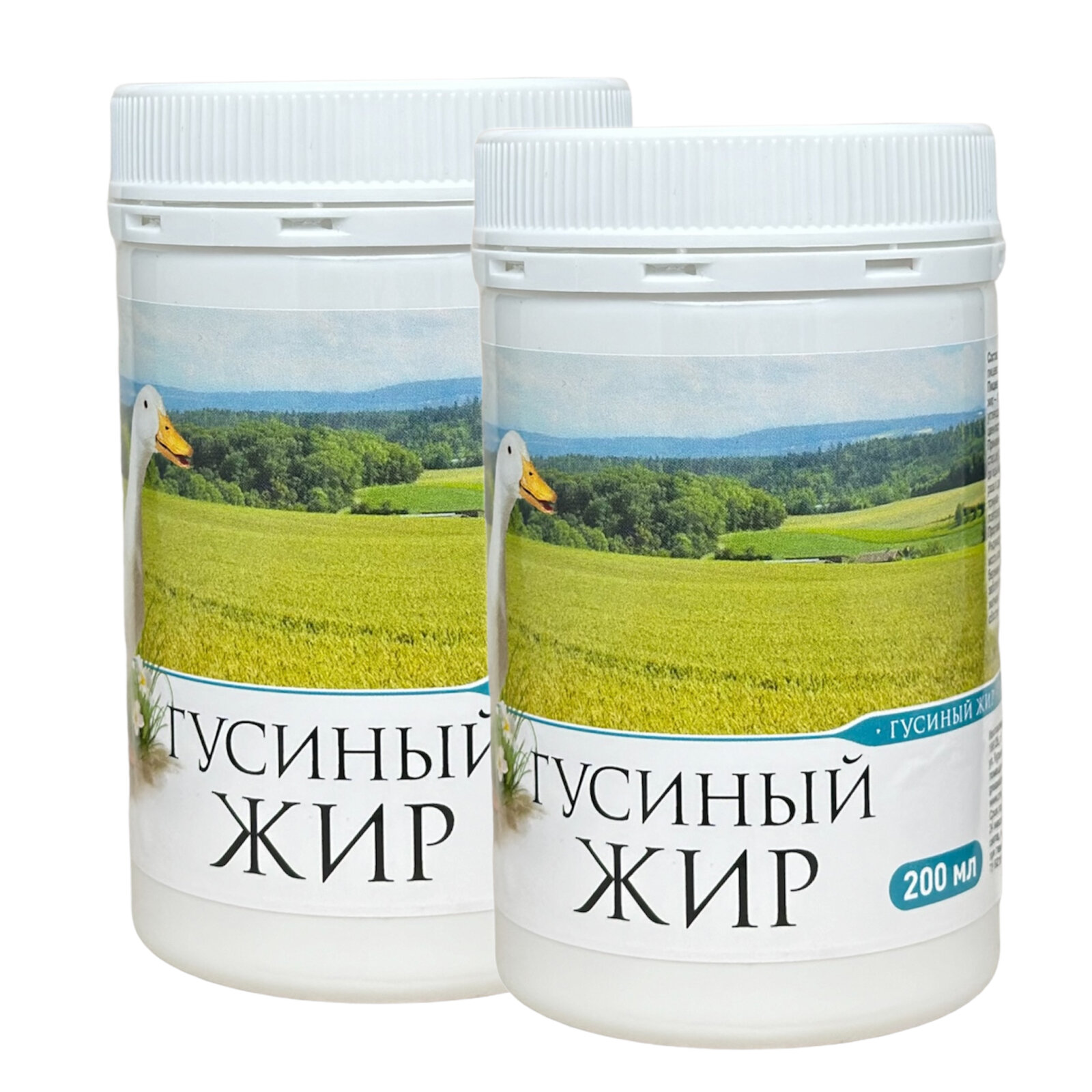 Гусиный жир Медель пищевой топленый, 2 шт 200 мл