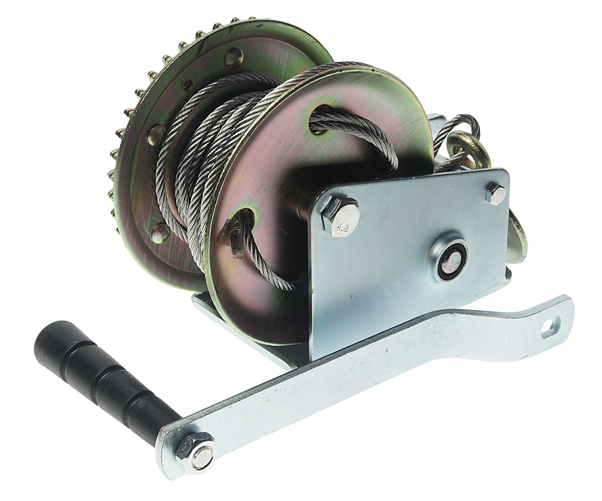 Лебедка ручная барабанная, 450кг ROCKFORCE