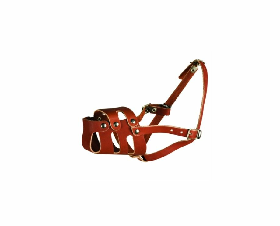 Каскад Намордник кожаный цельнокроеный №4,130 г