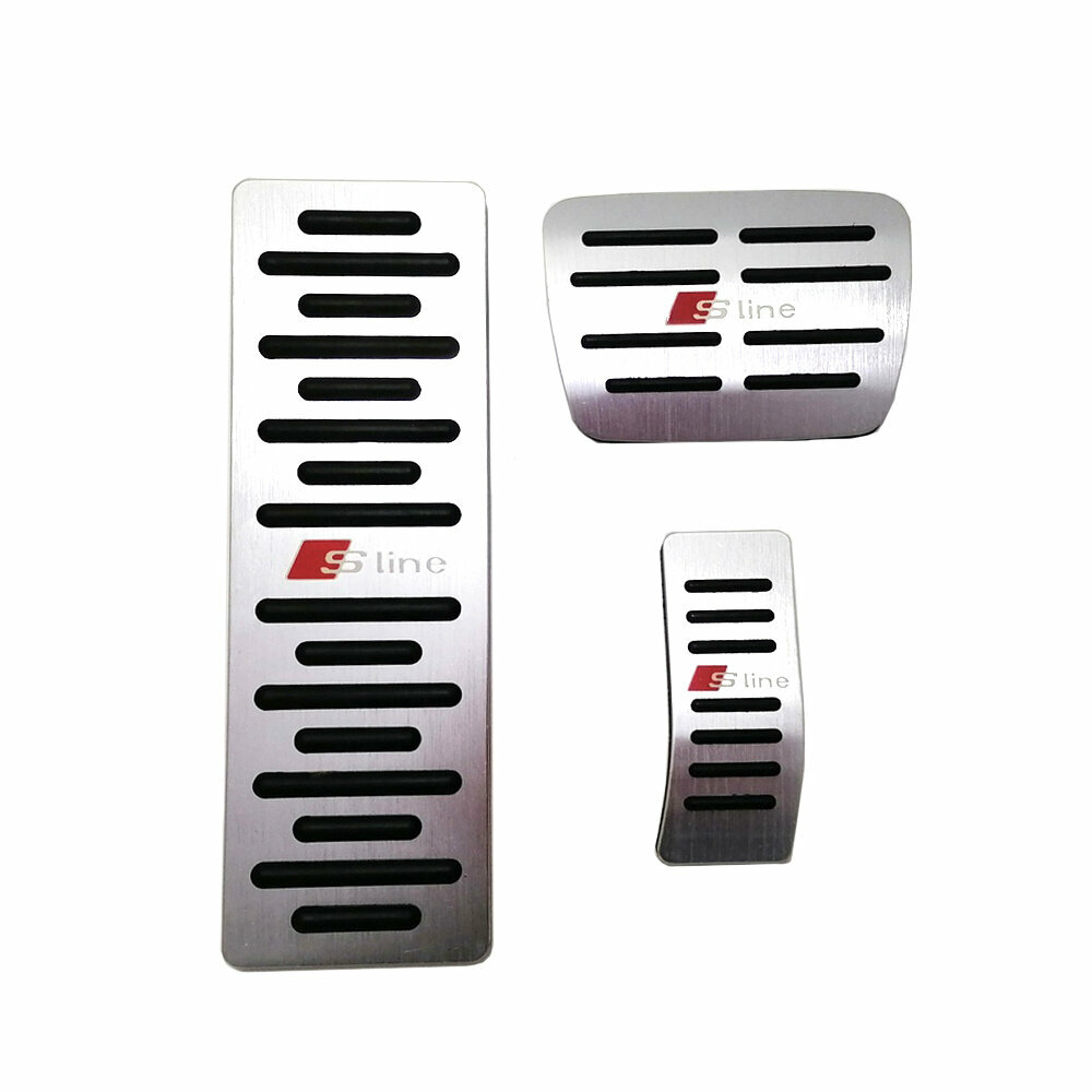 Хромированные накладки на педали BMW 7 серия G11/G12 2015+ / БМВ 7 серия G11/G12 2015+