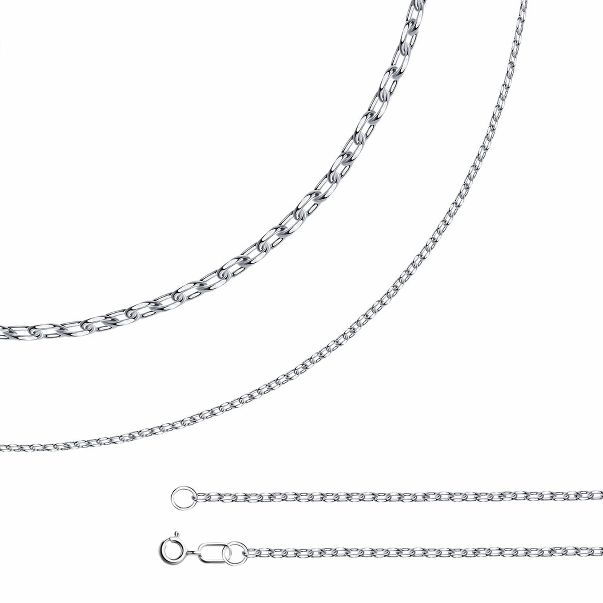 Цепь белое золото, 585 проба