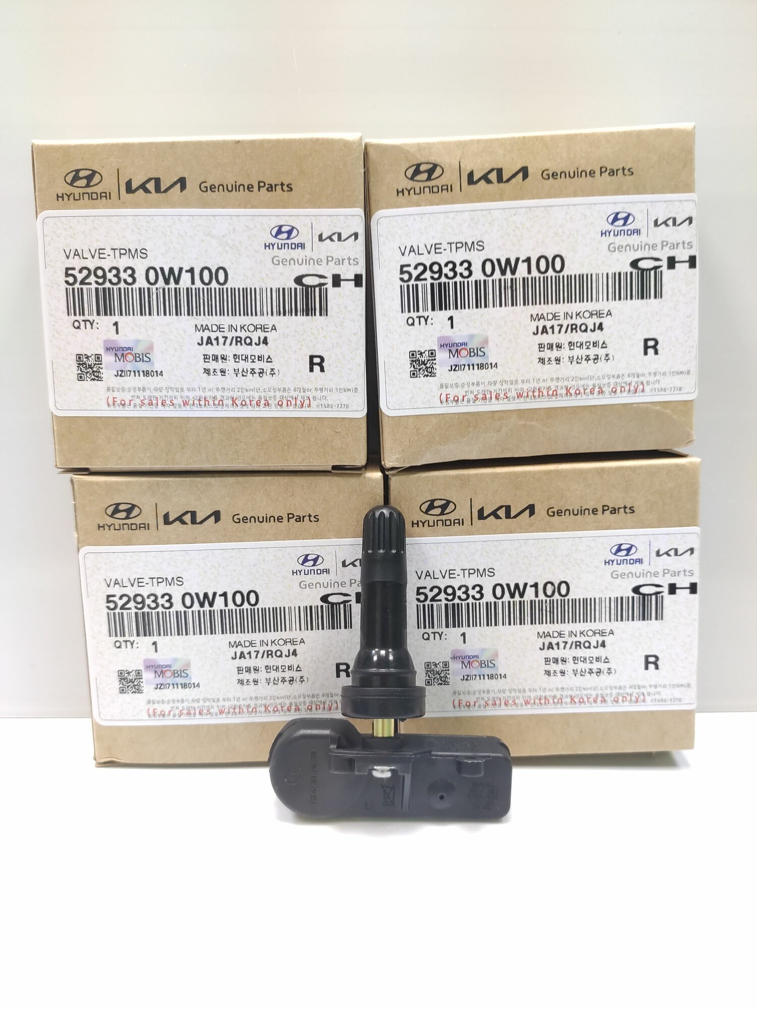 Комплект Датчиков давления в шинах Hyundai/Kia 529330W100