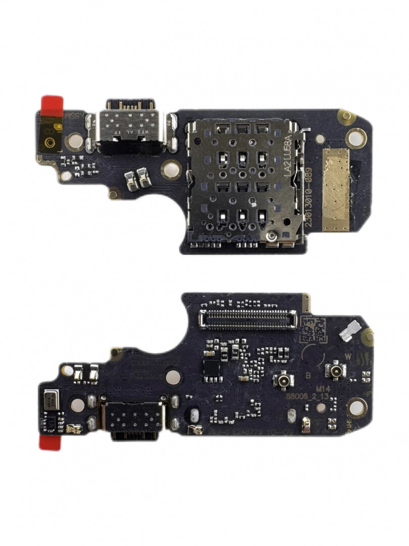 Плата нижняя для Xiaomi Redmi Note 12 Pro 4G c разъемом зарядки (системным)