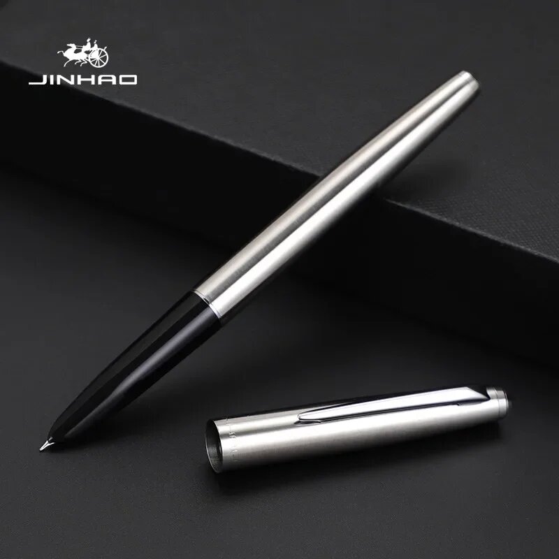 JINHAO 911 перьевая ручка, иридиевое перо, сталь All steel