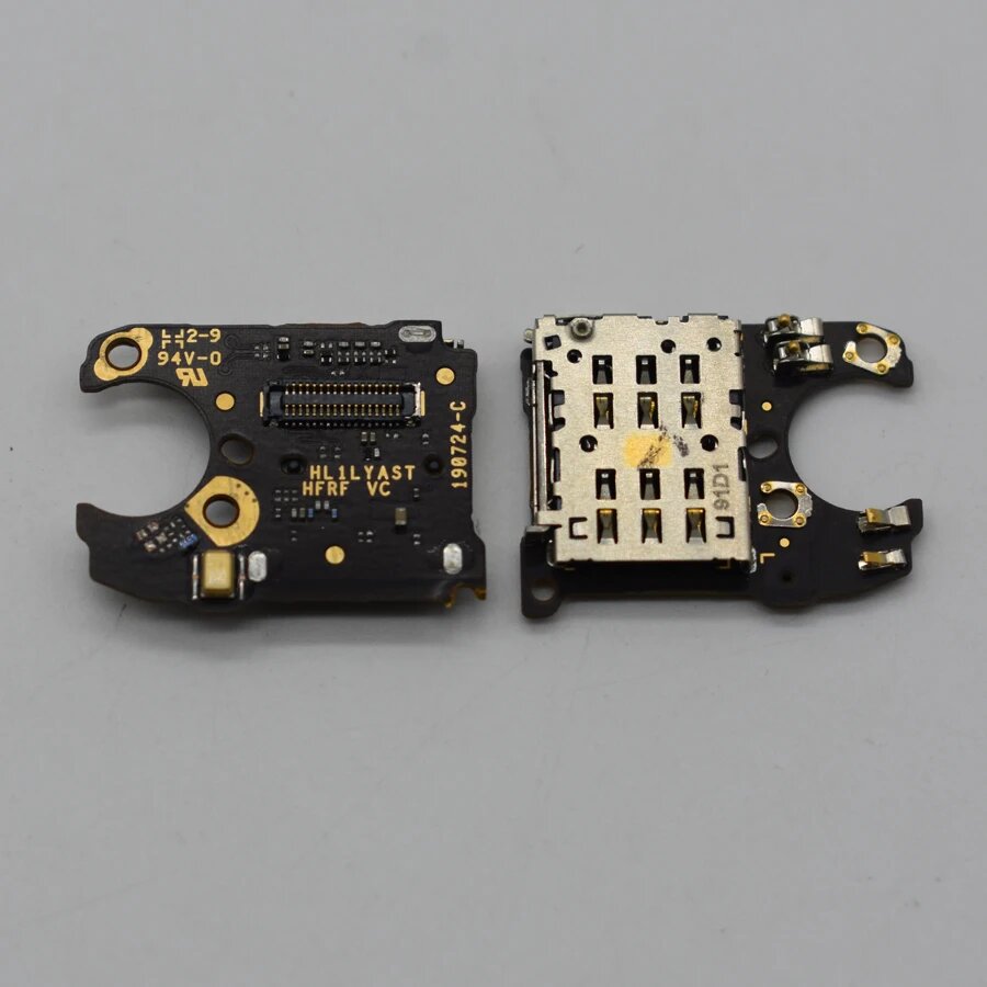 Считыватель SIM-карт с микрофоном и гибким кабелем для платы микрофона для Huawei Mate 20 Pro