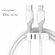 KUULAA 2m USB C - Lightning кабель, белый, MFi