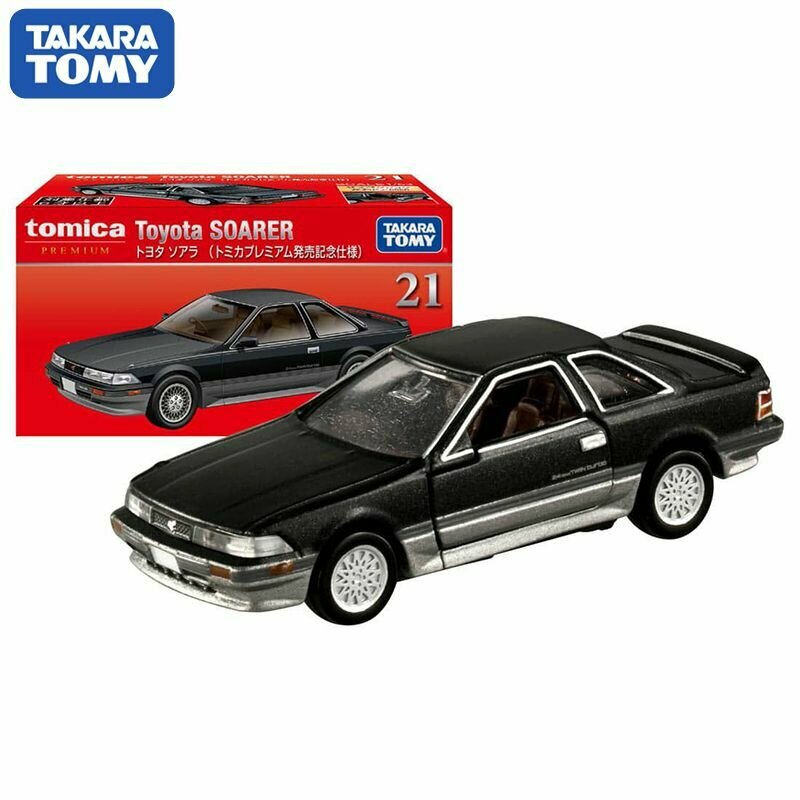 Машинка TAKARA TOMICA TOMY TP21 Toyota SOARER First Edition черный ящик Premium Die-cast Alloy Car Model Toy Gift