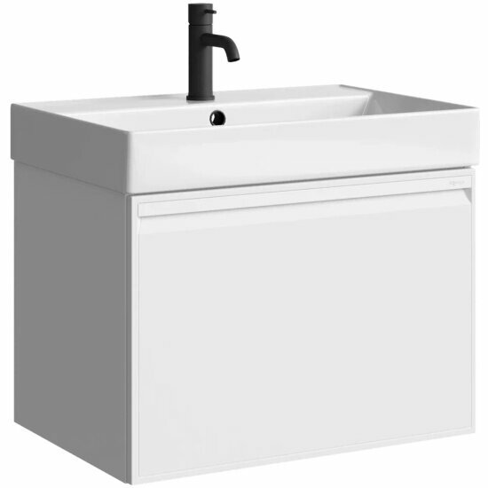 Тумба под умывальник Aqwella , цвет белый, PUR0165WM, ТМ » Pure