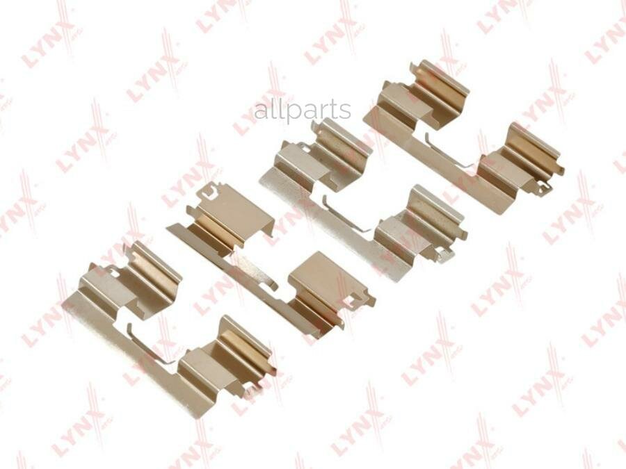 LYNXAUTO BC-8422 Ремкомплект для установки тормозных колодок дискового тормоза CHEVROLET Aveo(T300) 13> / Cruze(J300) 12> / Track LYNXauto BC8422