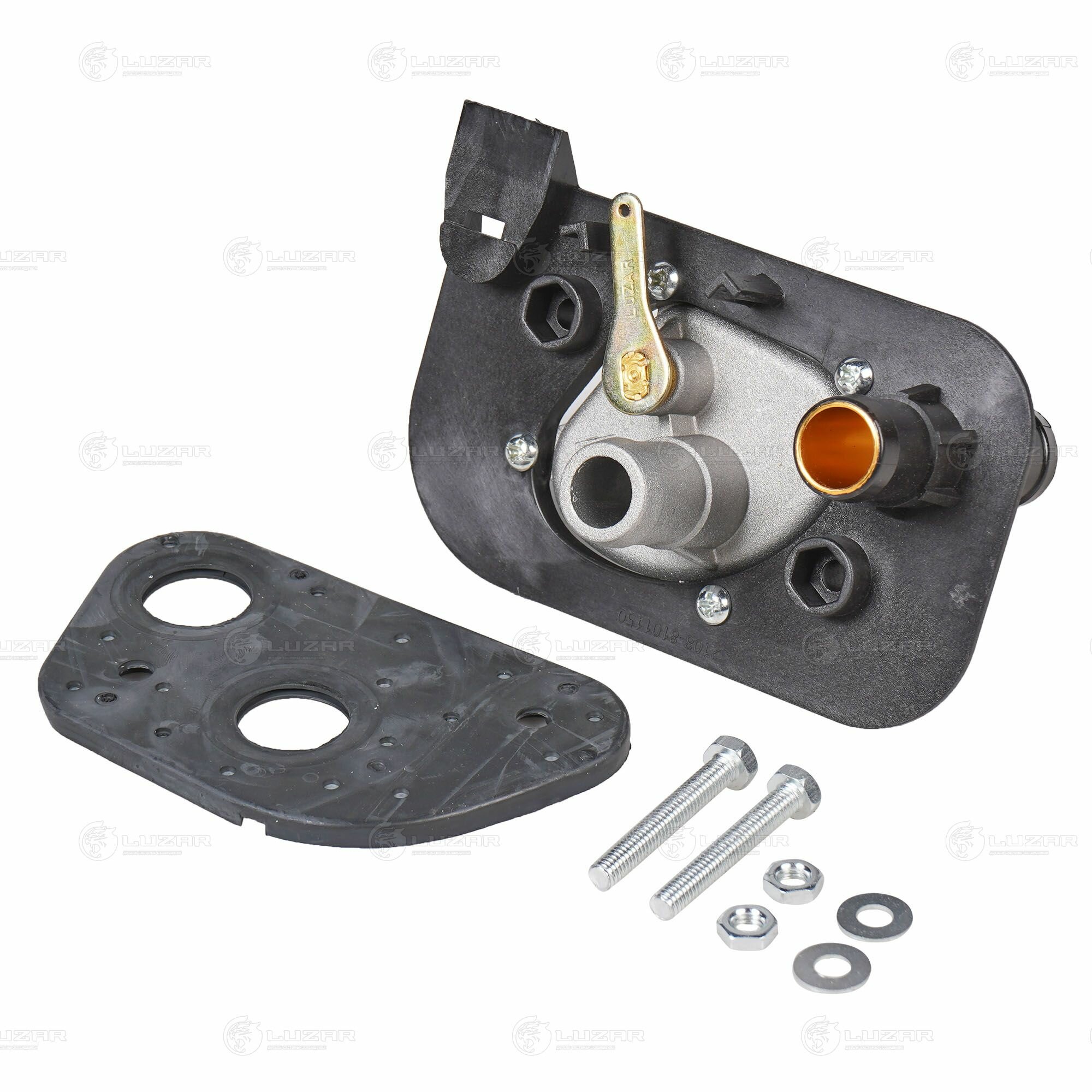 Кран отопителя ВАЗ-2108 Luzar керамический