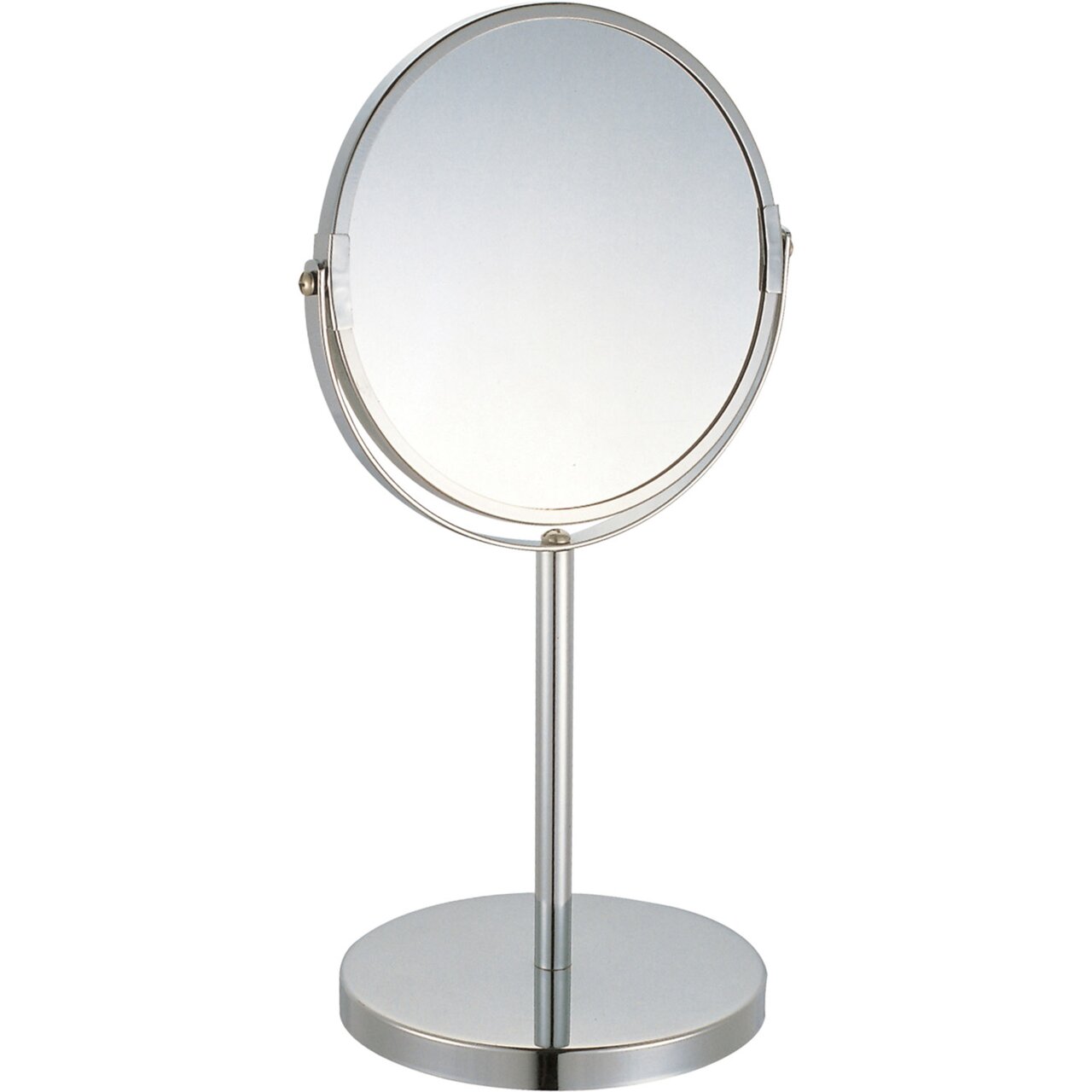 Зеркало настольное двустороннее с подставкой и увеличением 1x 2x для макияжа