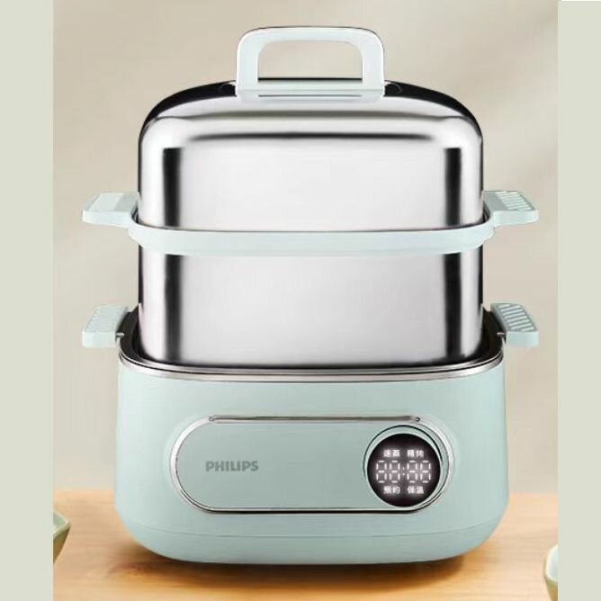 Philips Пароварка электрическая 1757034604-AA, темно-серый