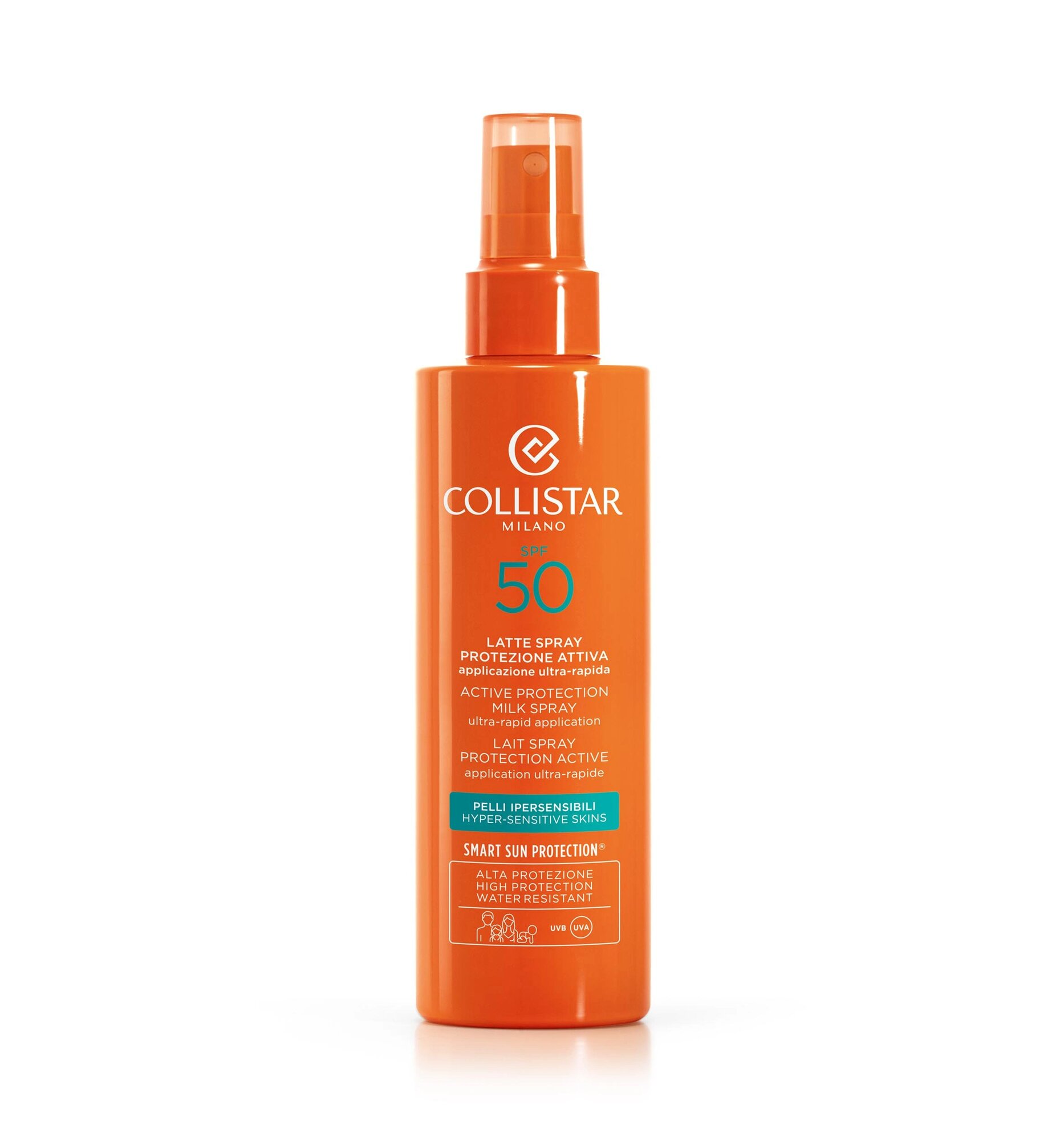SPF 50 Молочко-спрей Collistar Lait Spray, для детской кожи, 200мл