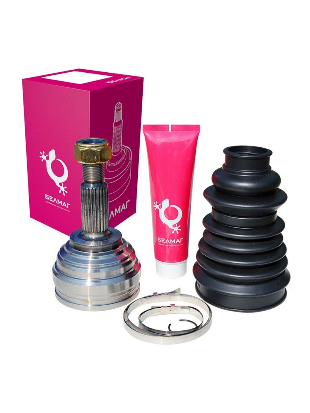 ШРУС для а/м Lada Largus, Renault Logan наружный (23x30 шлица) (КПП JR5) БелМаг