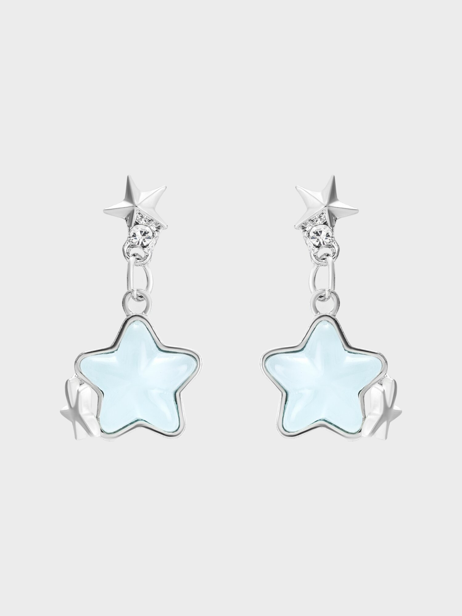 Серьги пусеты, жемчуг имитация, эмаль