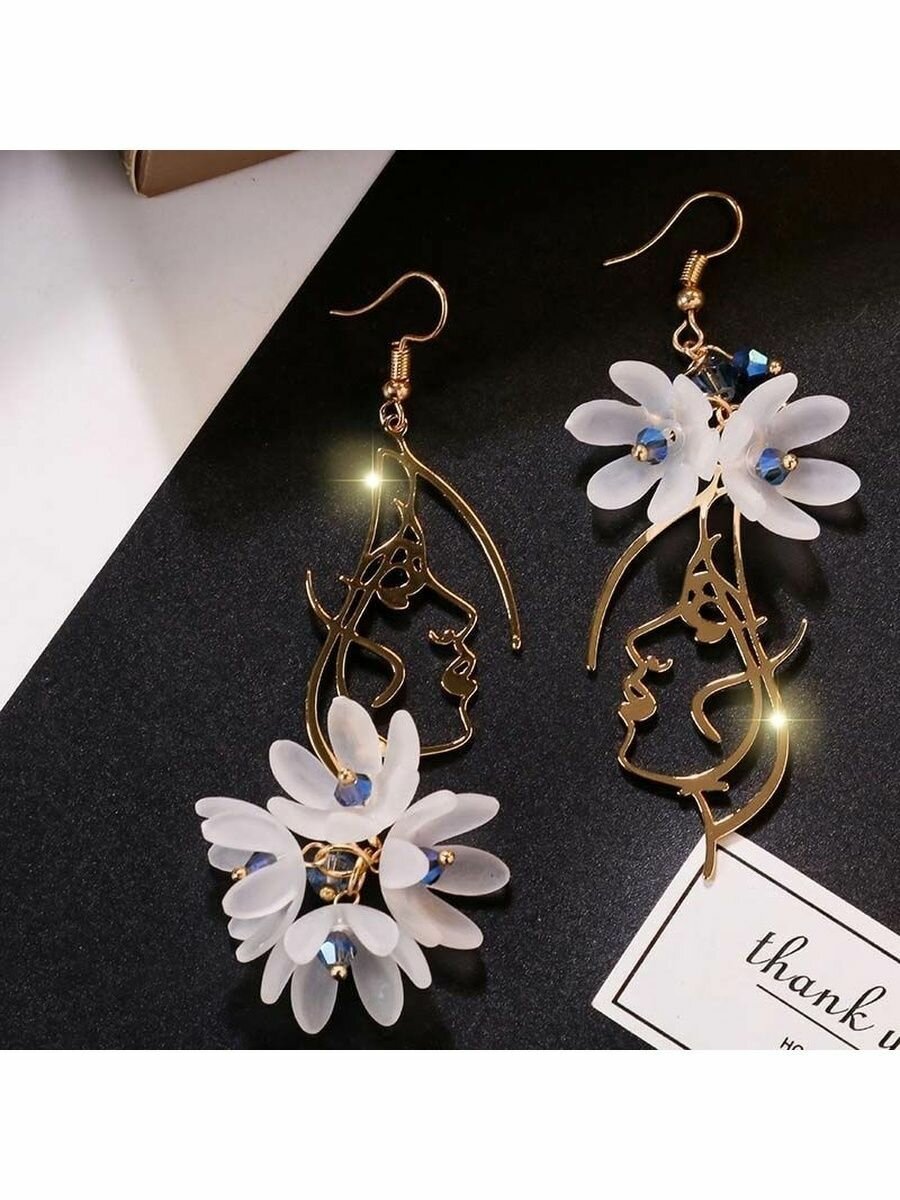 Серьги, жемчуг имитация