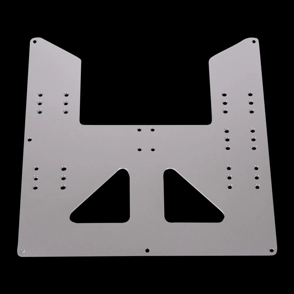 Обновленная Серебряная Y-образная алюминиевая пластина 3D для A8 Hotbed, поддержка для 3D-принтеров Prusa I3 Anet A8