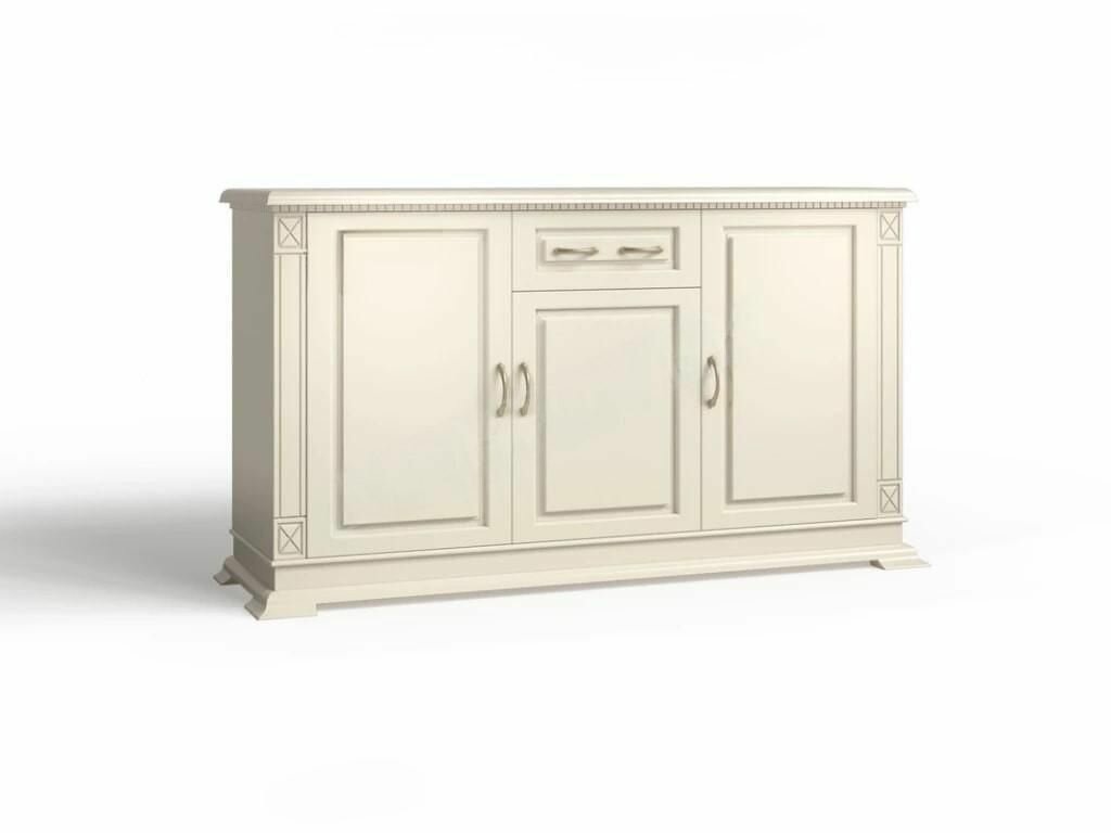 Комод Верди №159 из Массива сосны, 1 ящ, 150х45х85 см, классический орех 2