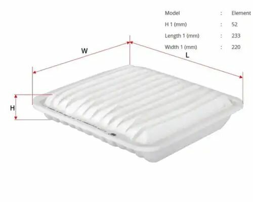 Фильтр воздушный Mitsubishi Eclipse 2.4/3.8 06-10/Galant 2.4/3.8 94-10