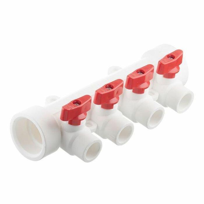 Коллектор ПП D40х4 РВК / Гидропласт