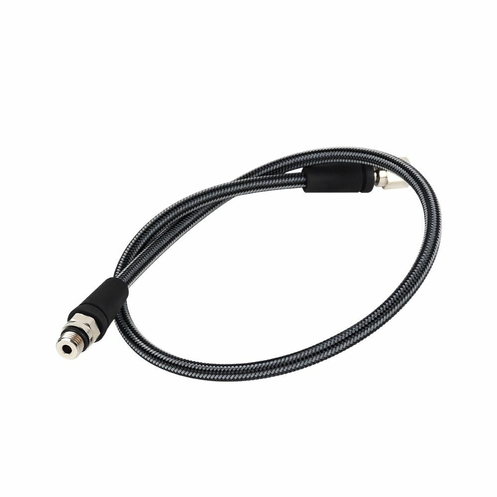 Высоконапорный шланг для дайвинга DIDEEP с углеродным волокном, 65cm, боковое крепление BCD, манометр глубины, регулятор давления