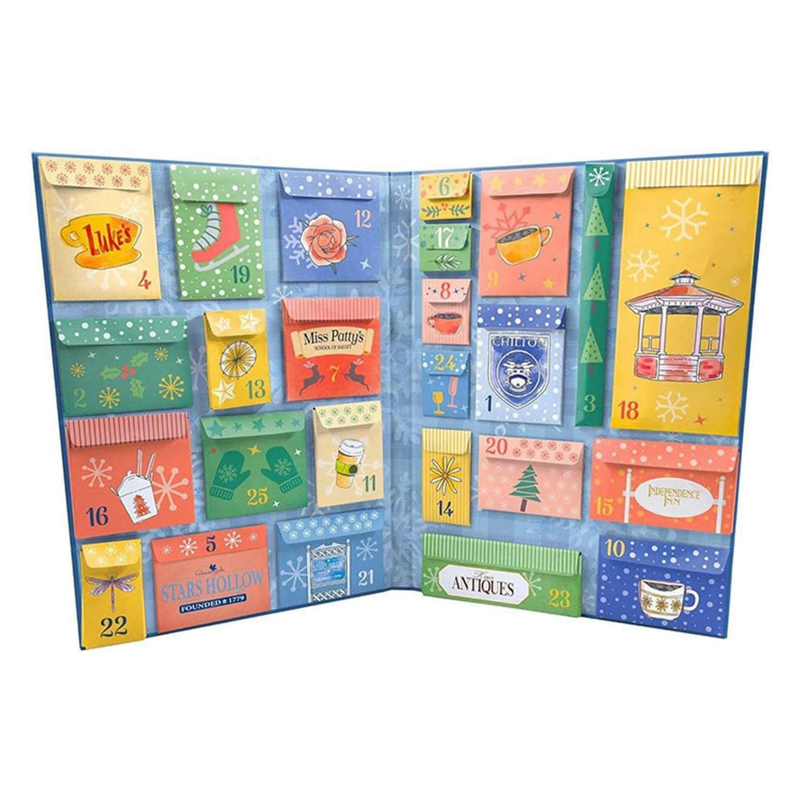 Календарь Адвента Праздничный календарь обратного отсчета для юбилеев дни рождения друзей подруги взрослые подарок