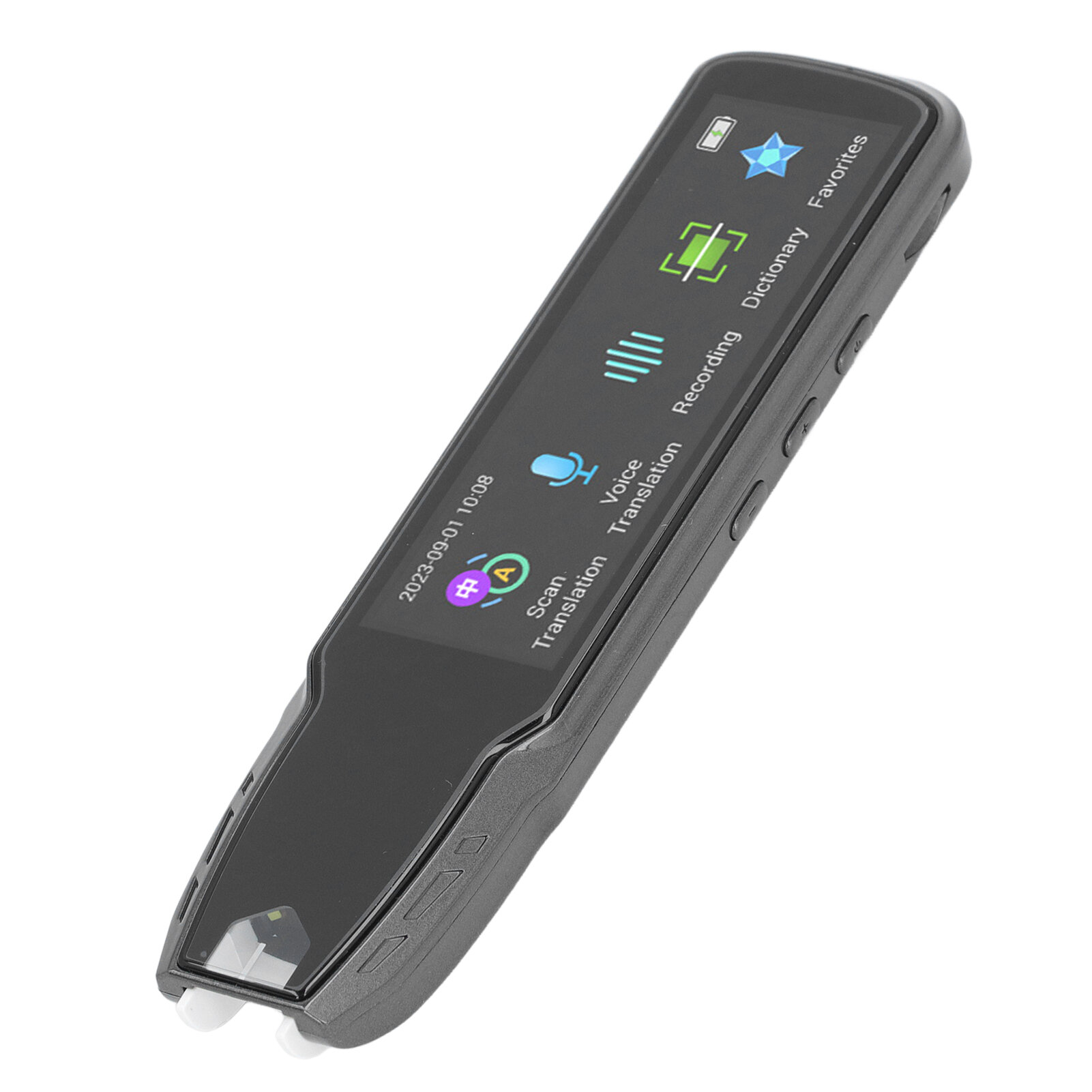 Переводчик-сканер A13S с двусторонним голосовым переводом на 112 языках, 3.69 дюйма, длительное время работы