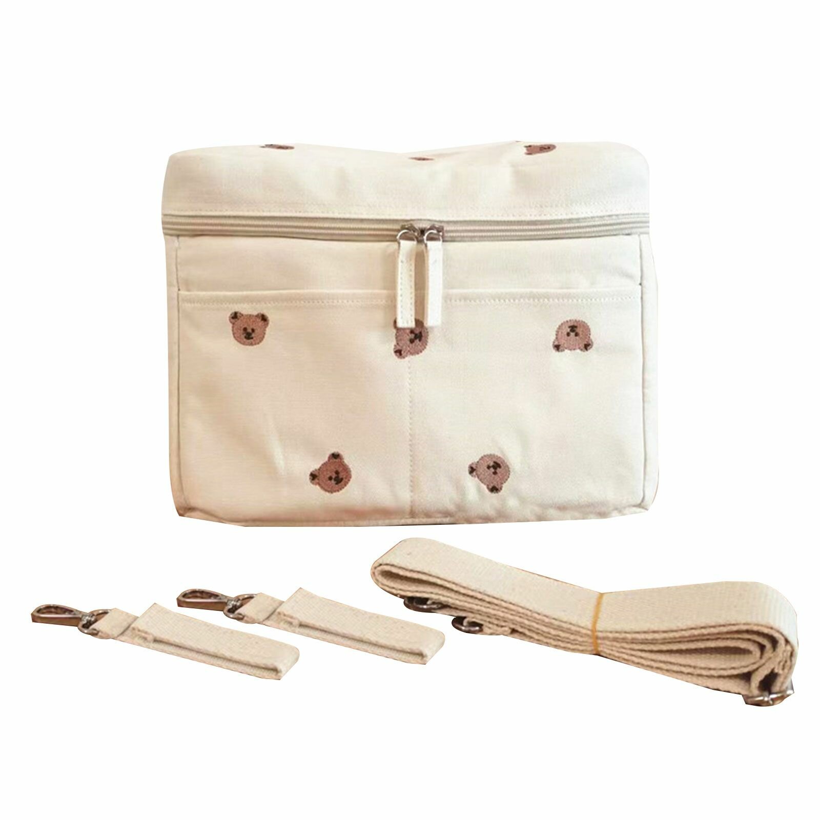 Органайзер для коляски сумка бутылочек и подгузников термоизоляционная молока