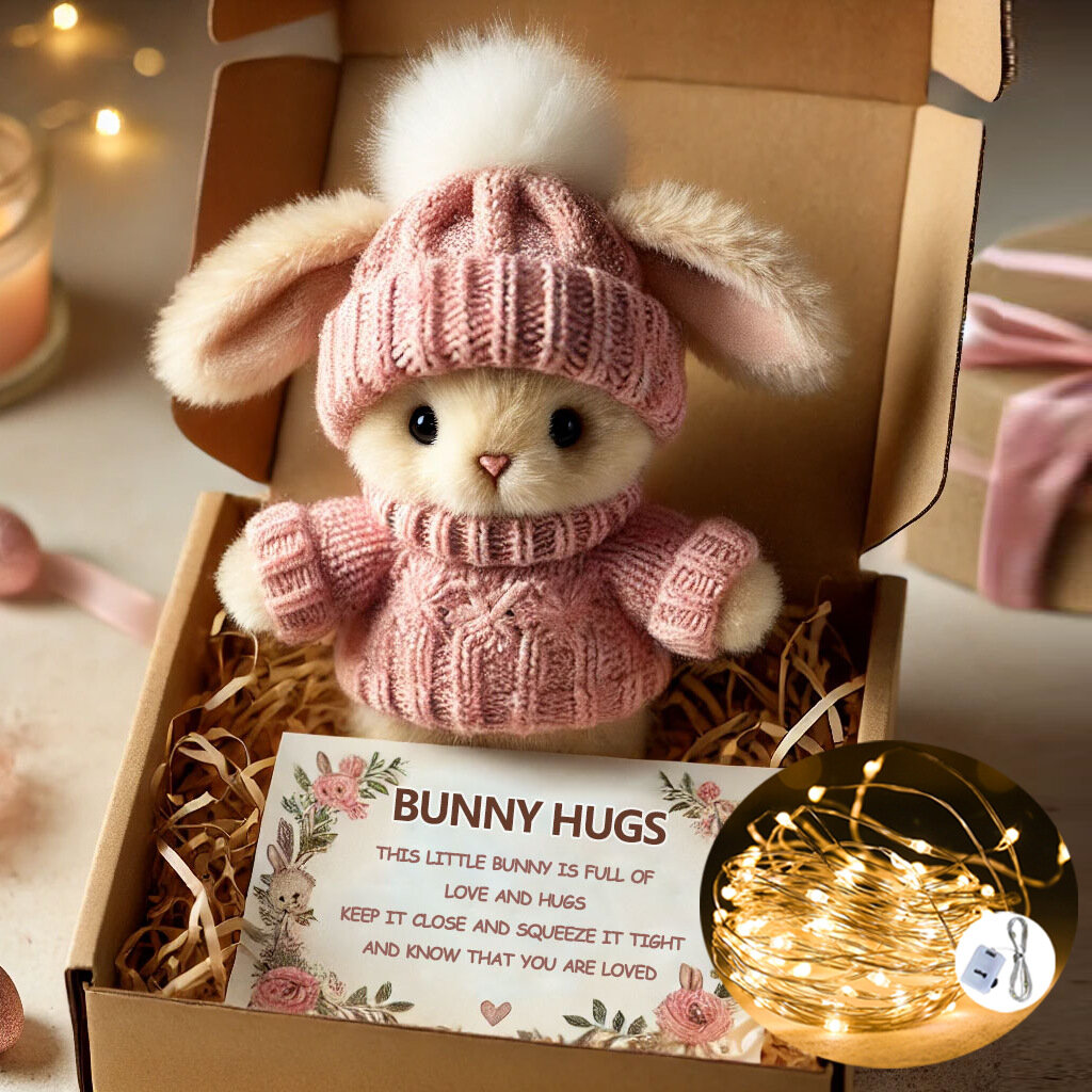 Обнимите пасхальную подарочную коробку с кроликом, Mini Bunny Hug Cute Easter Gift