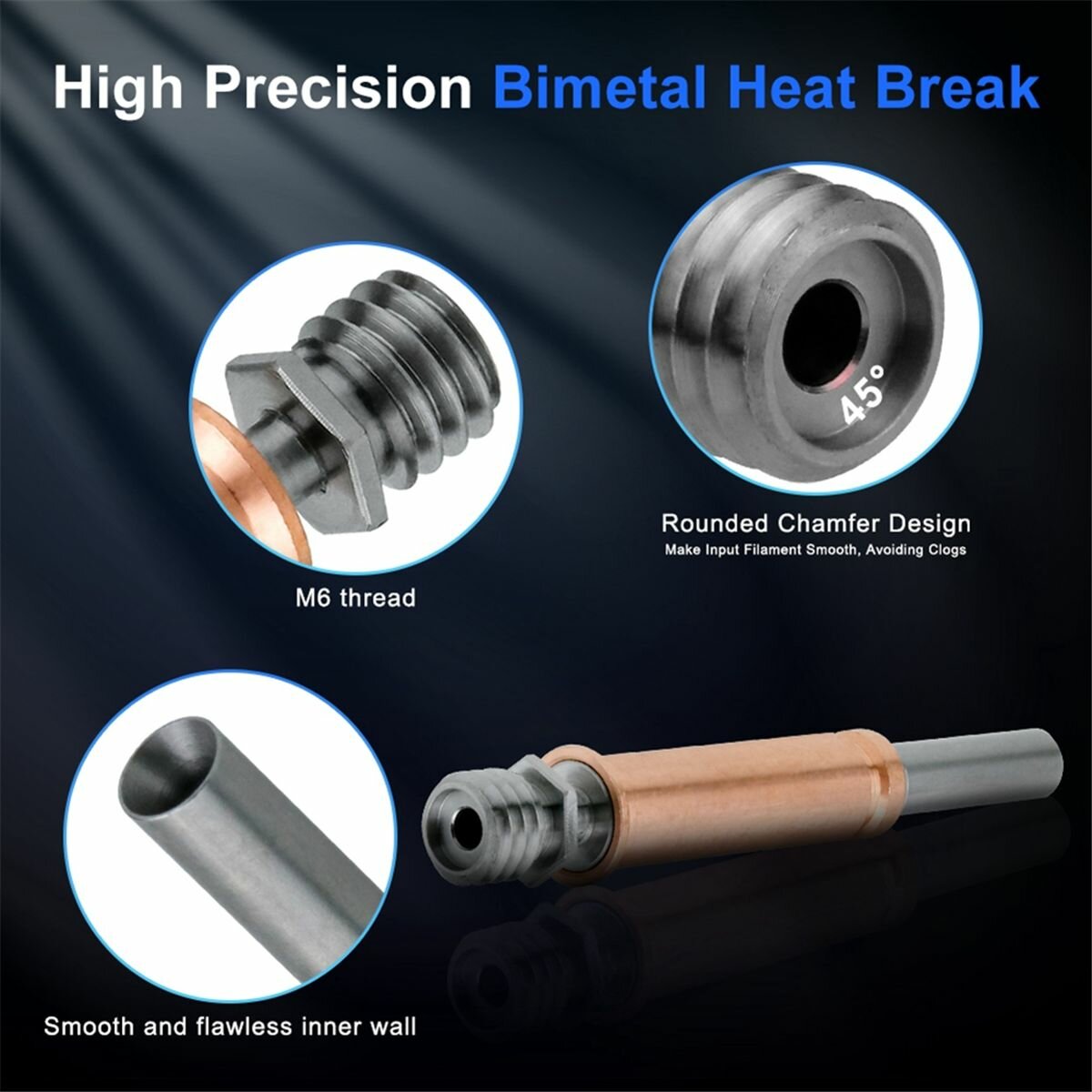 2 Шт, Биметаллическая Модернизированная Теплозащитная Горловина Для Горловин 3