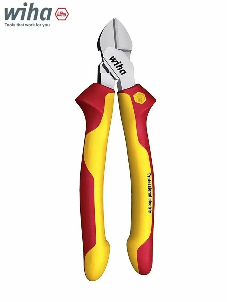 Wiha 43335 Плоскогубцы Высокая сила зажима Чистый срез Устойчивость к коррозии Хромирование