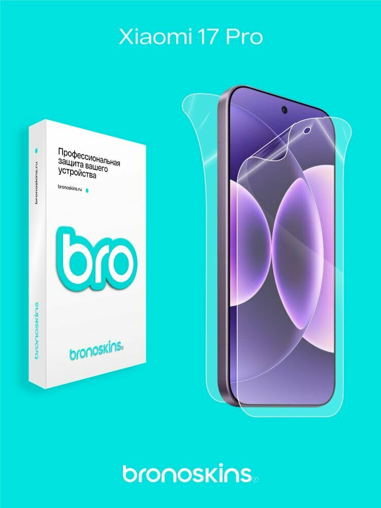 Глянцевая защитная пленка CaseFriendly на экран Xiaomi 17 Pro