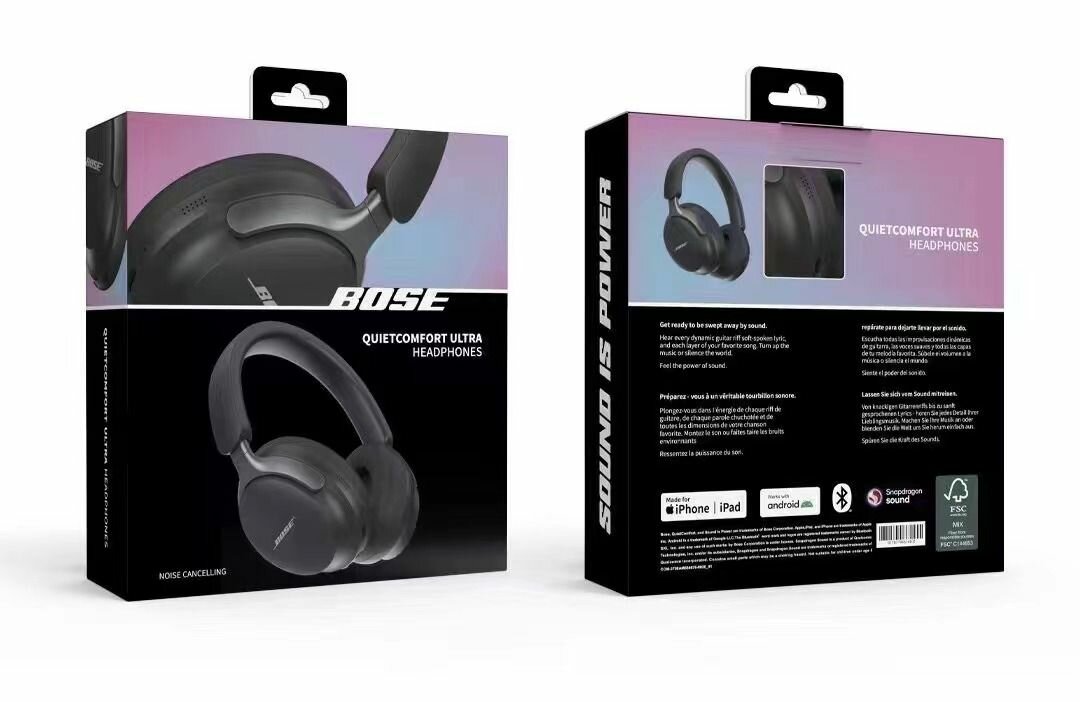 Наушники Bluetooth HD IP5  QC55 ULTRA Black Спортивная декомпрессия