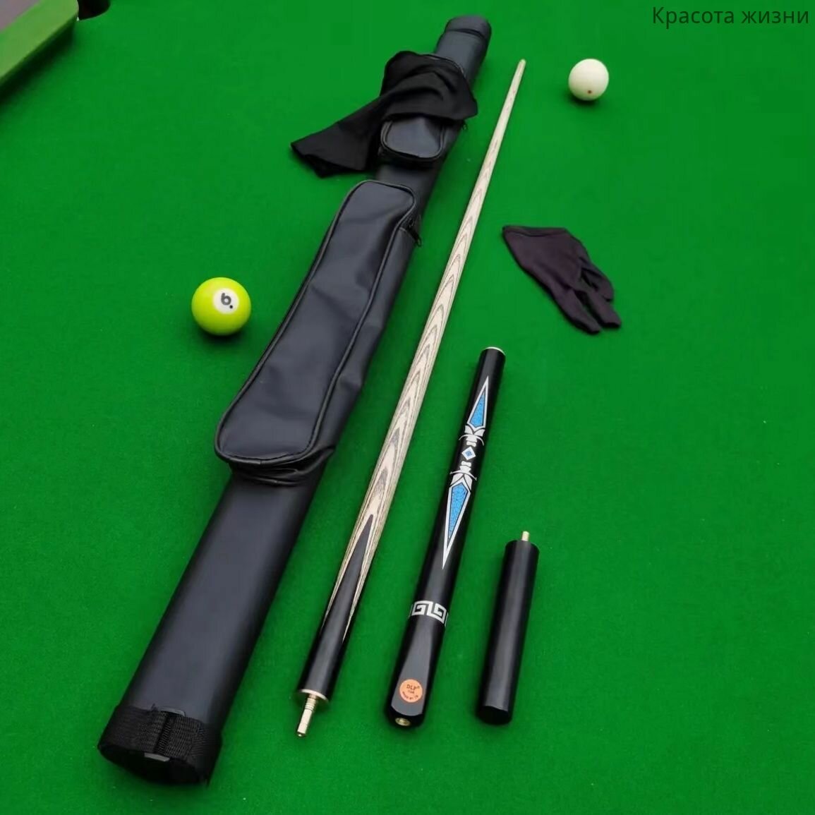 Бильярдный кий из ясеня 3/4 разборный