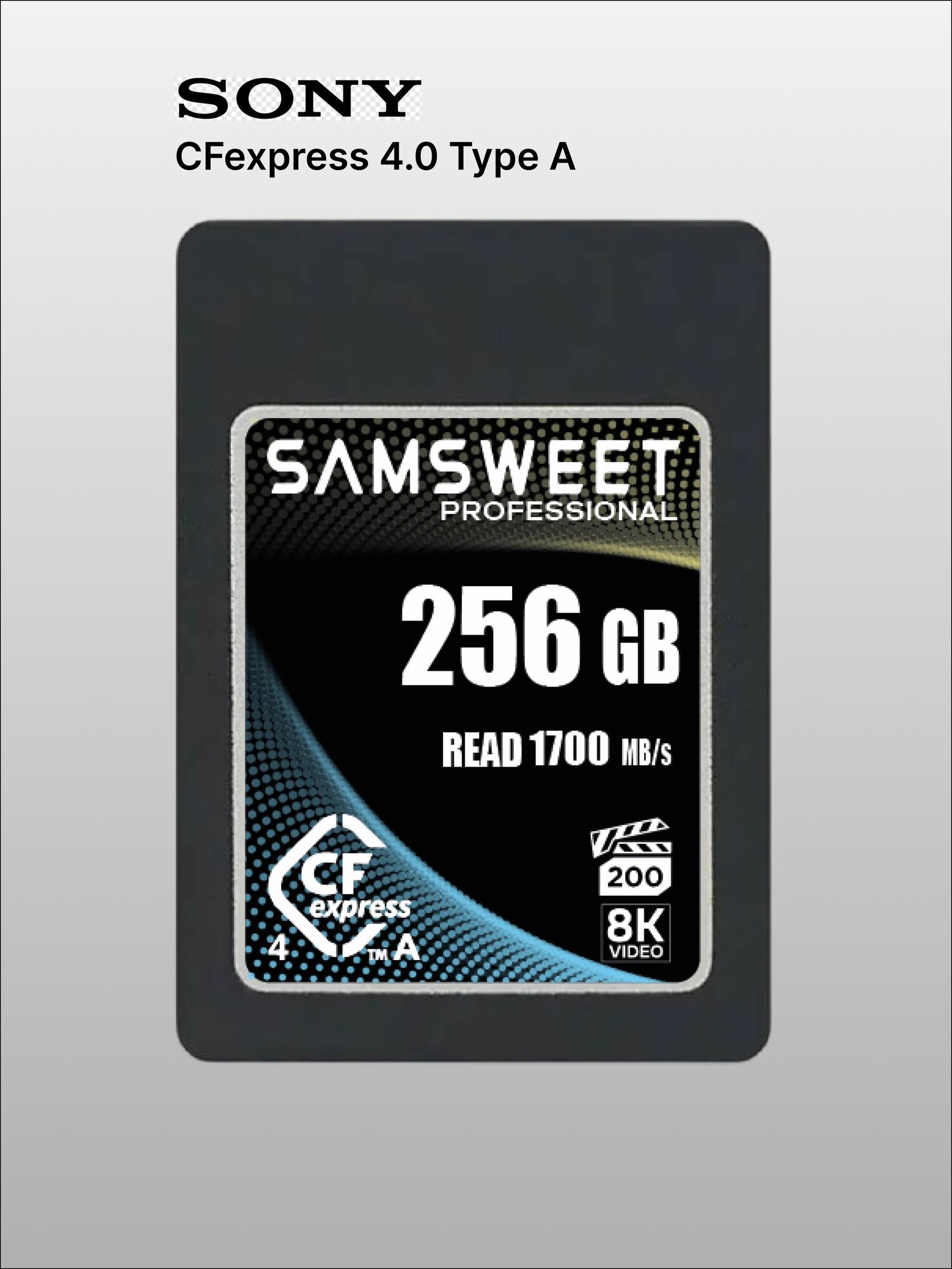 Карта памяти Samsweet Professional CFexpress 4.0 Type A 256GB