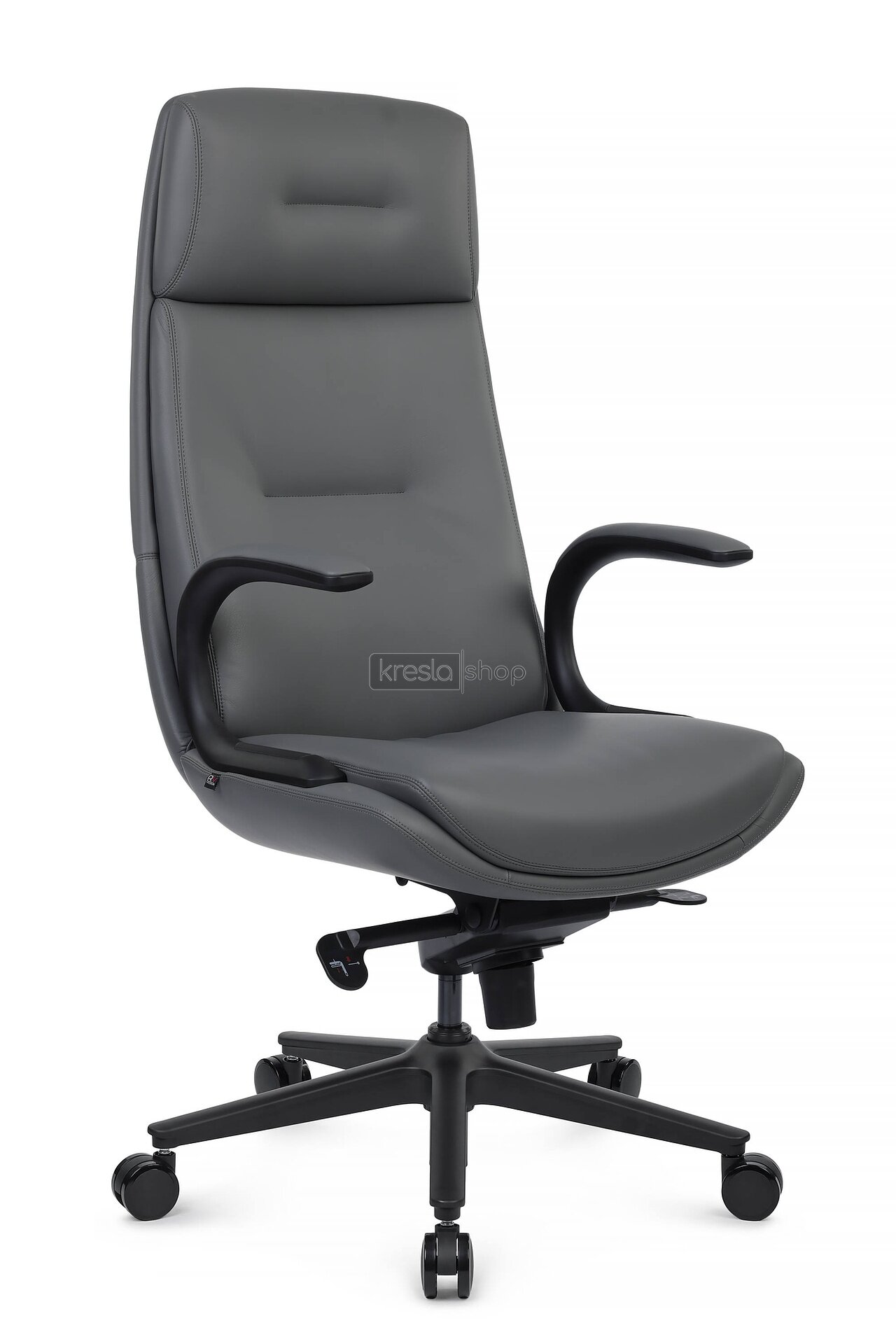 Кресло для руководителя Riva Design Dante A2561-12 антрацит премиум экокожа