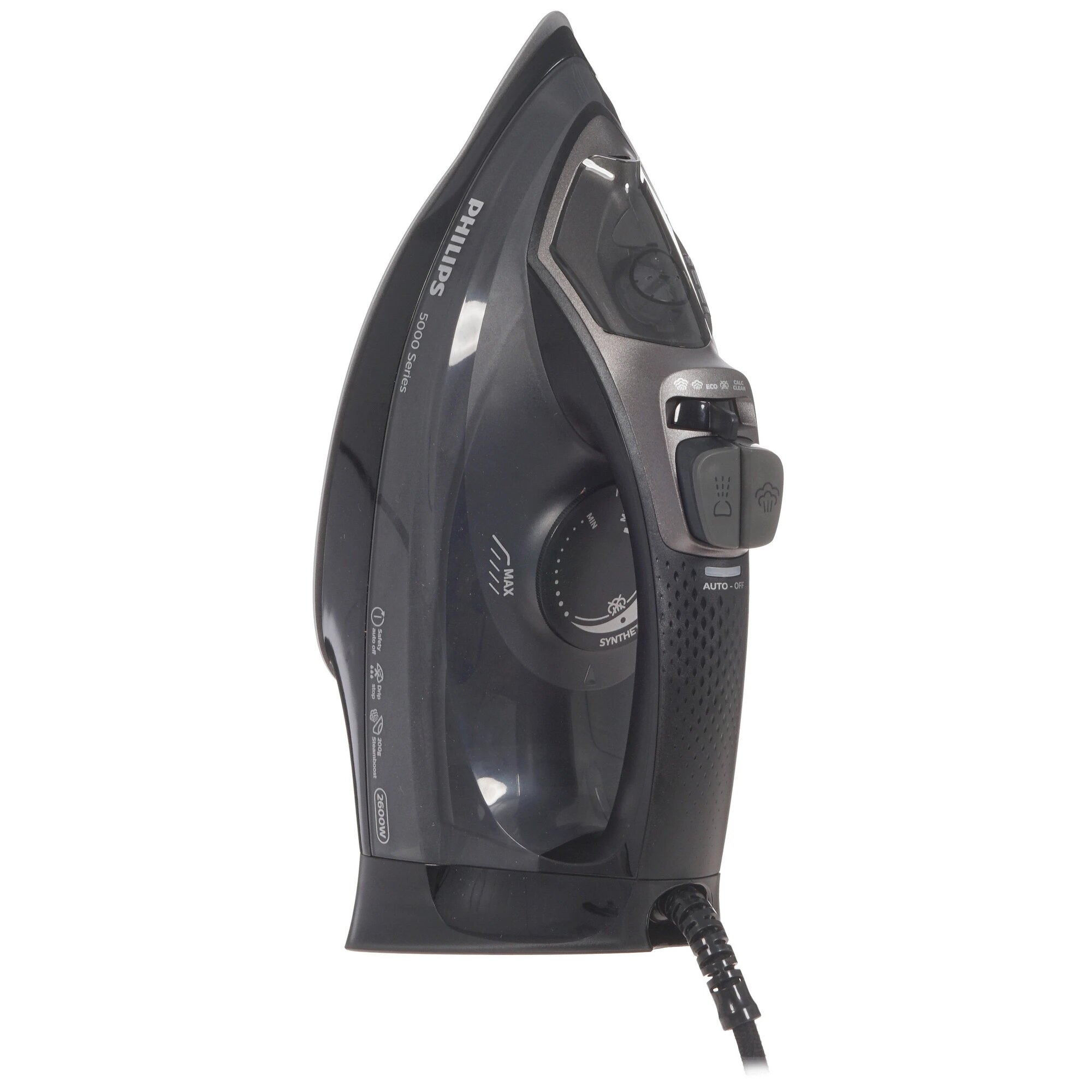 Утюг Philips DST5040/80, подошва SteamGlide Plus, вертикальный пар, шаровое крепление