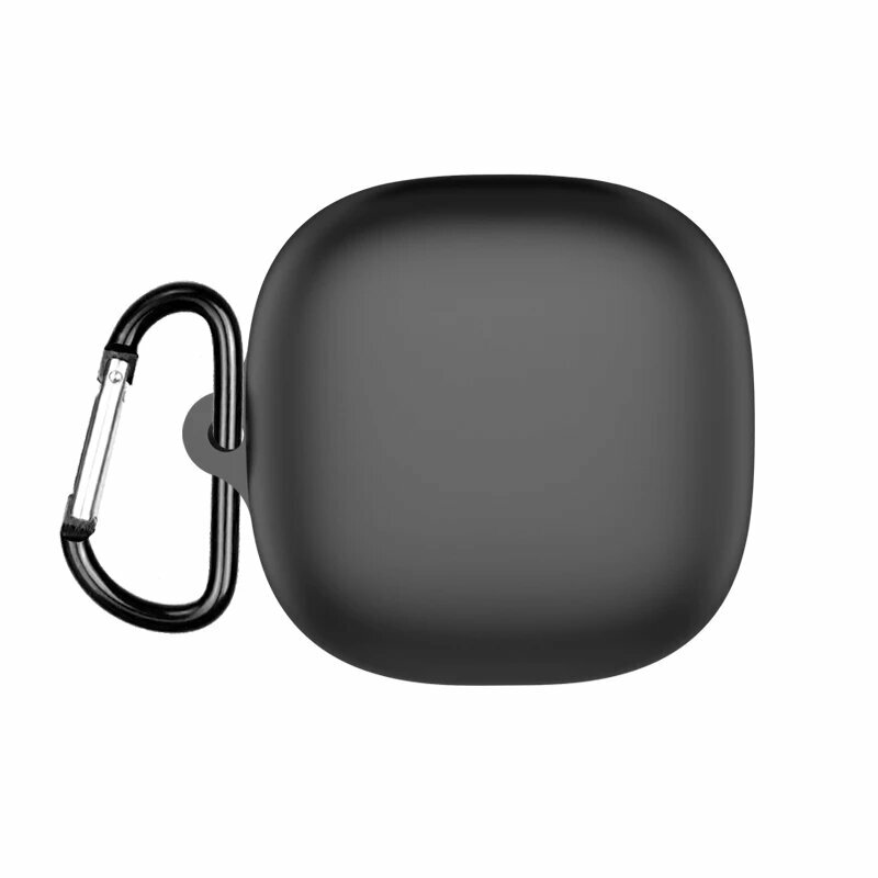 Черный чехол для наушников Xiaomi Open Earbuds Pro с карабином