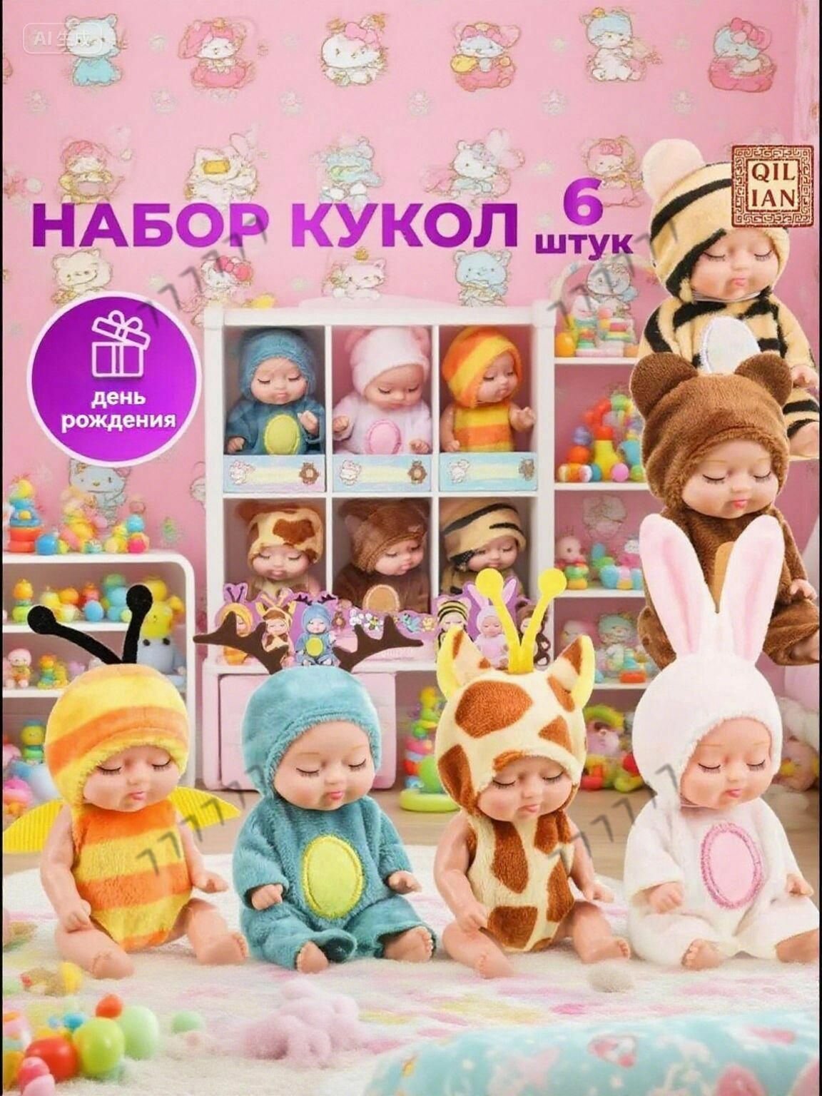 Куклы (одное) случайная доставка