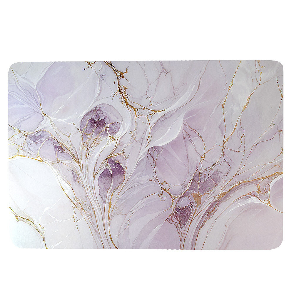 Салфетки на стол сервировочные набор 4 шт. 43х28см, мрамор, Nouvelle