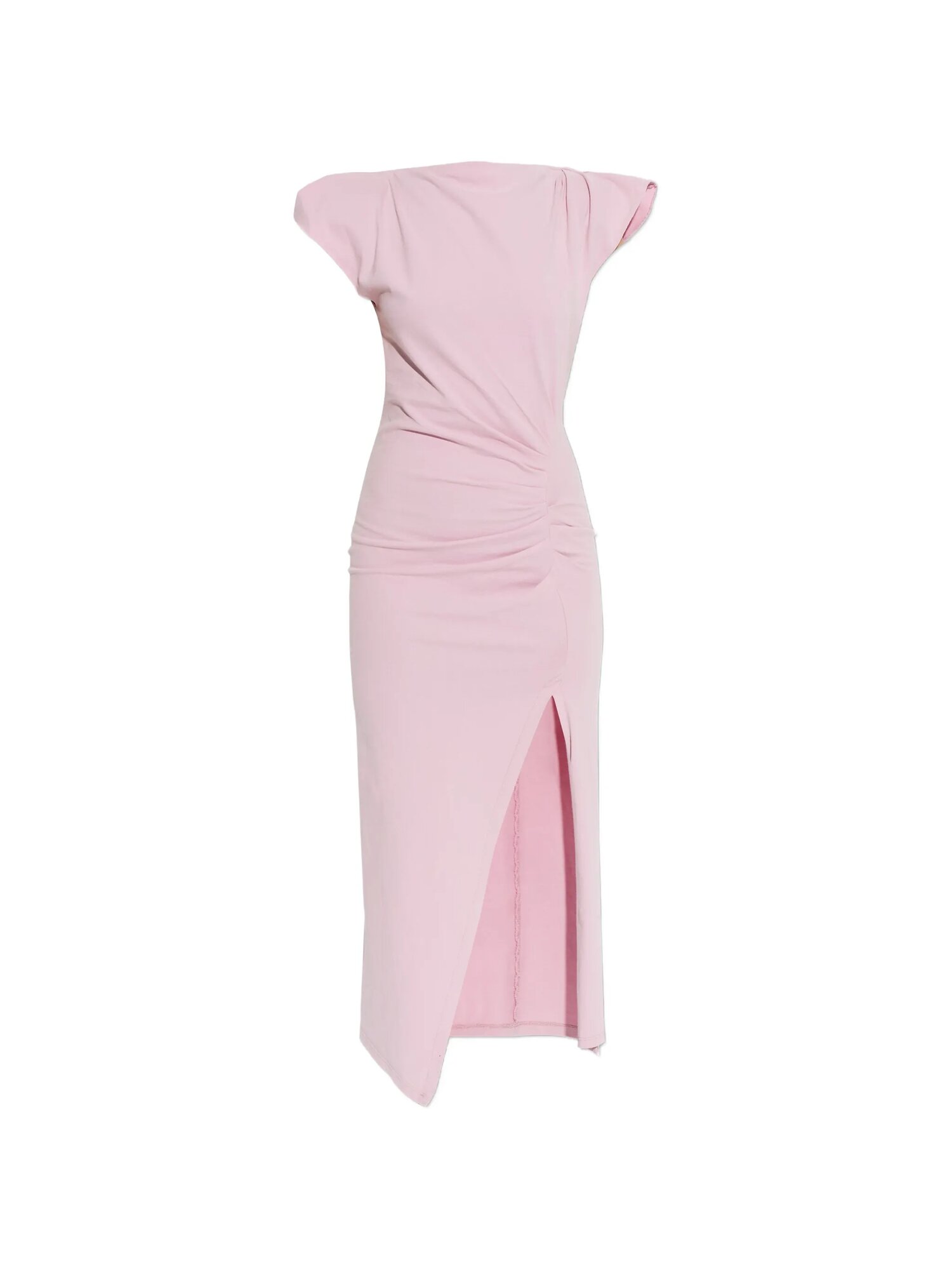 Платье Ruched slit dress
