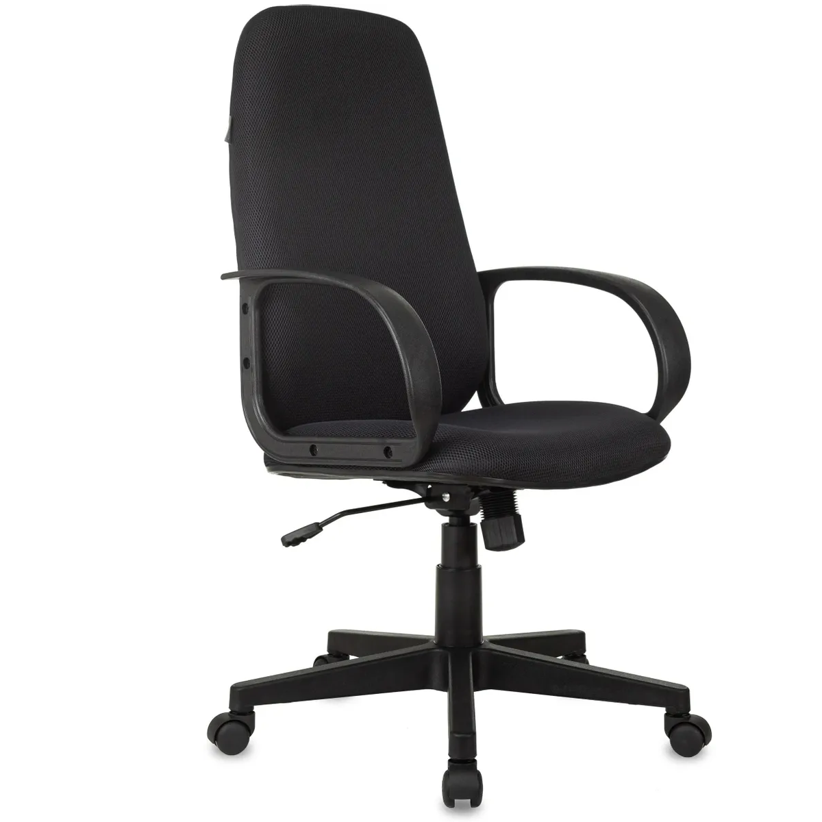 Кресло компьютерное Бюрократ CH-808AXSN/TW-12 TW-12, на колесиках, ткань, темно-серый