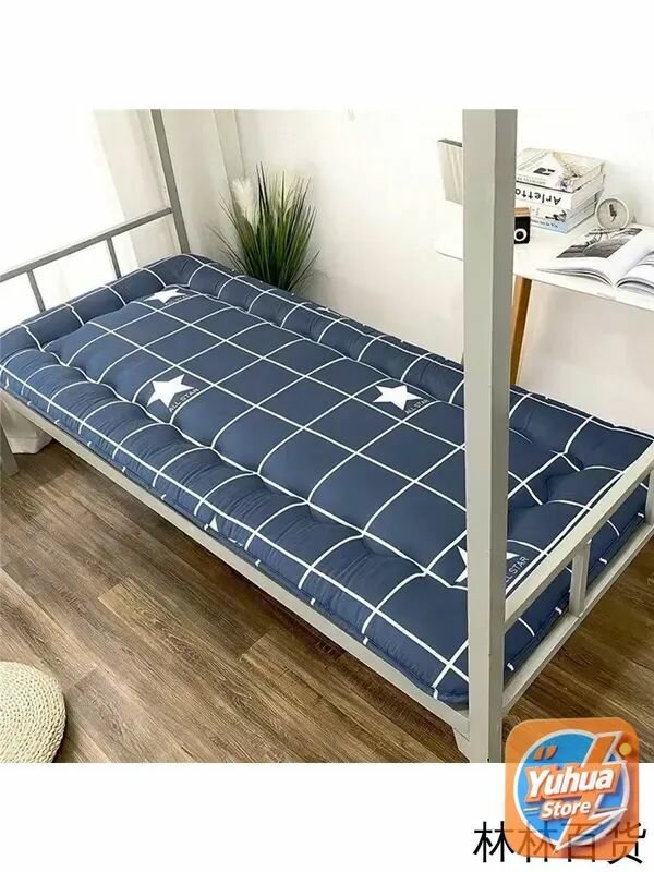 Натуральный ватный матрас 90x200 см беспружинный для кровати, дивана и пола, для дачи, поездок и гостей