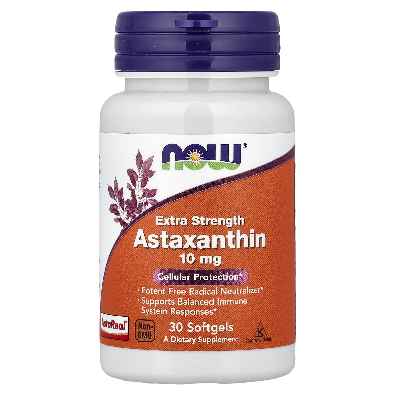 Now ASTAXANTHIN 10 MG 30 SGELS