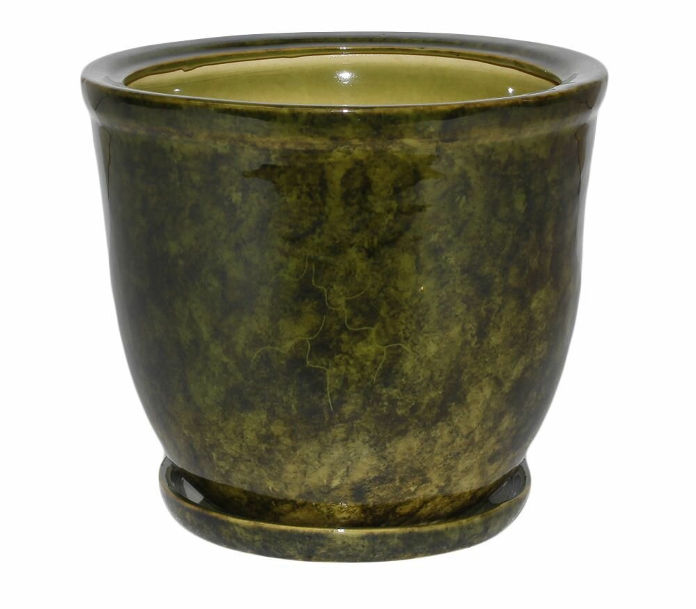 Горшок для цветов Кедр №2 с подставкой