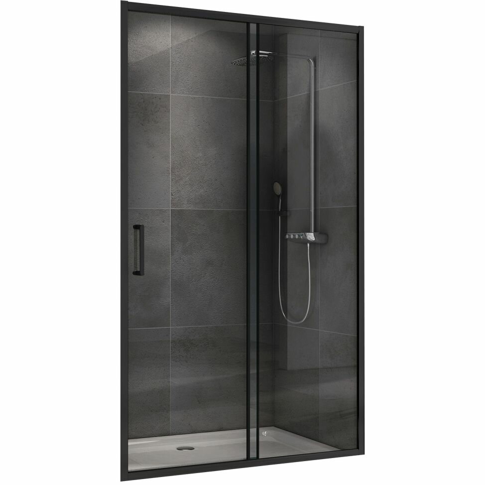 Душевая дверь Abber Schwarzer Diamant 1300х1900 мм AG30130B5